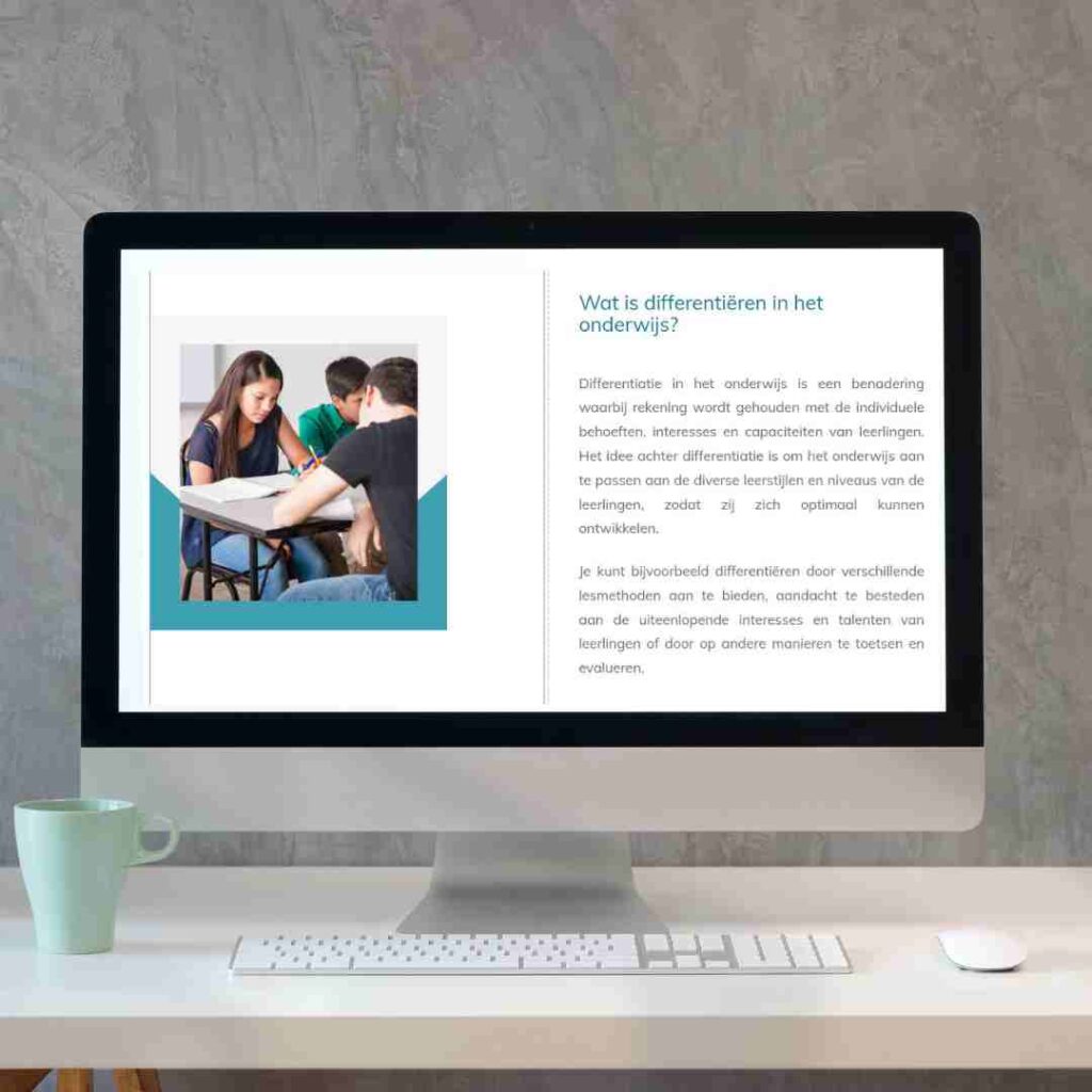 Differentiëren in de klas: alles over differentiatie